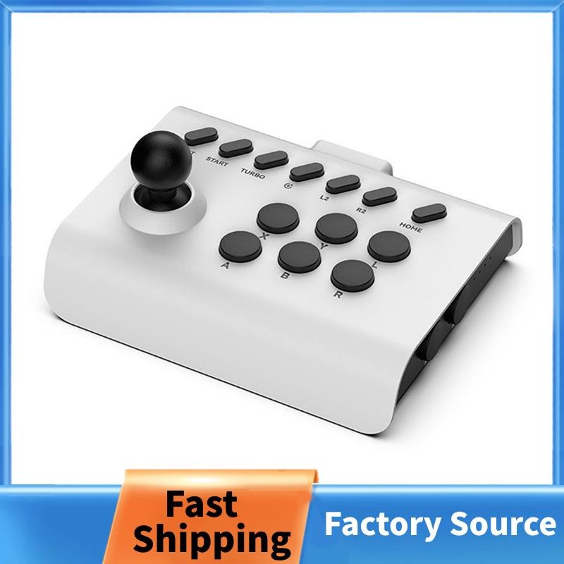Wireless Joystick Controller Arcade Fighting Game Fight Stick Gaming ...