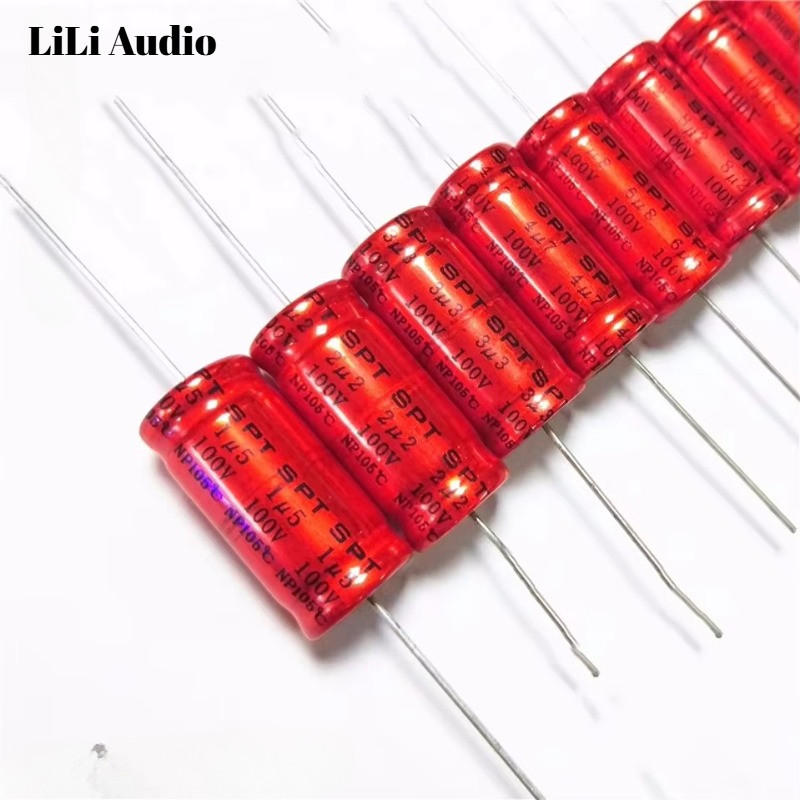 100V SPT Speaker Audio Capacitor NP Non Polarity Frequency Devider 1 ...