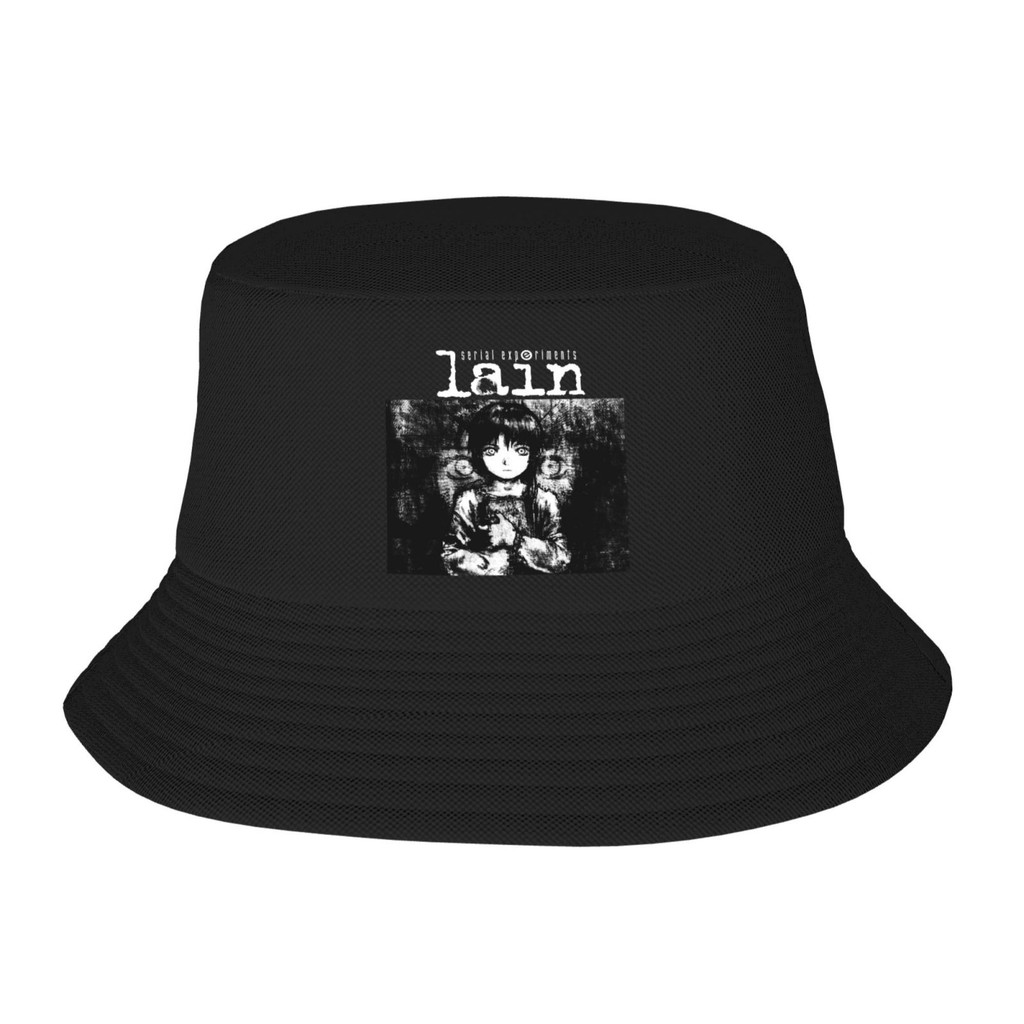 Serial Experiments Lain Anime Custom Design Bucket Hat | Shopee Philippines