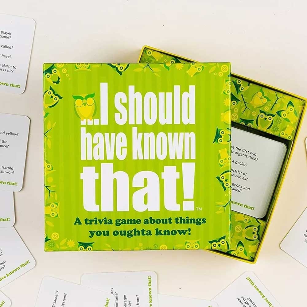 The Hygge Game & I Should Have Known That! (English Version) Game Cards ...