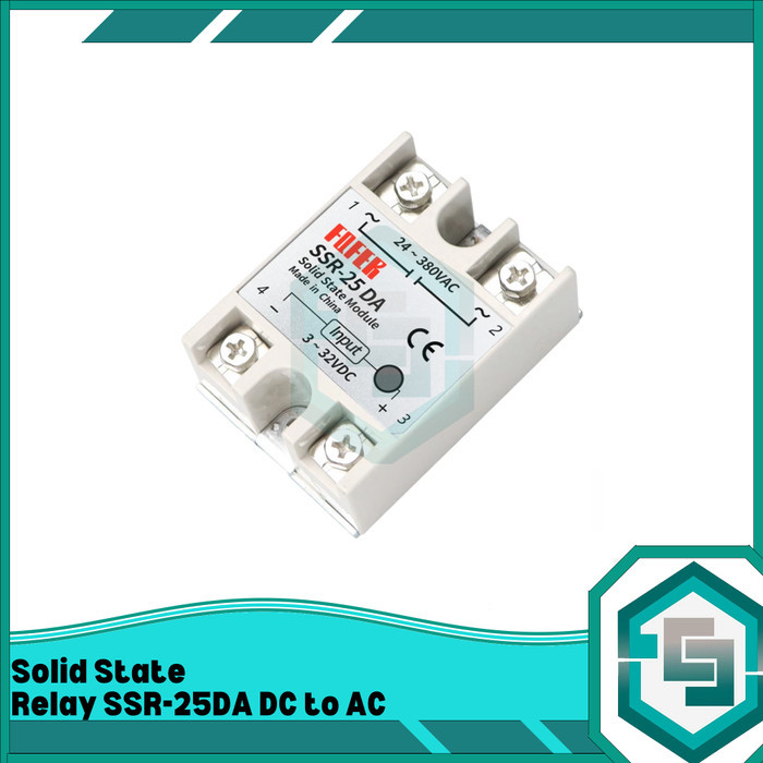 SOLID STATE RELAY SSR-25DA DC TO AC RELAY MODULE | Shopee Philippines