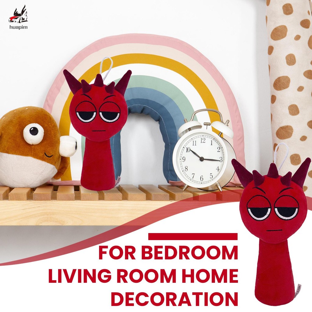 Sprunki Cartoon Stuffed Doll Plush Toy Soft Comfortable Skin-Friendly ...