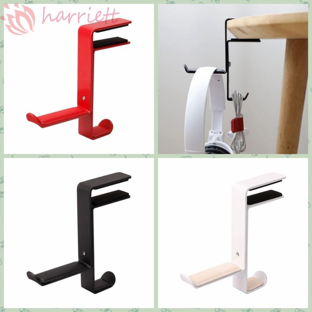 HARRIETT Headphone Stand Hook, Table Clamp Stand Rack Headphone Rack ...