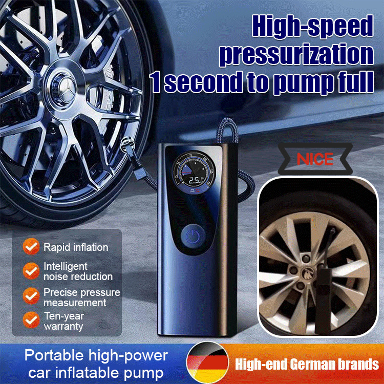 【HOT SALE】Portable High-Power Car Air Pump/Wireless Car Air Pump ...