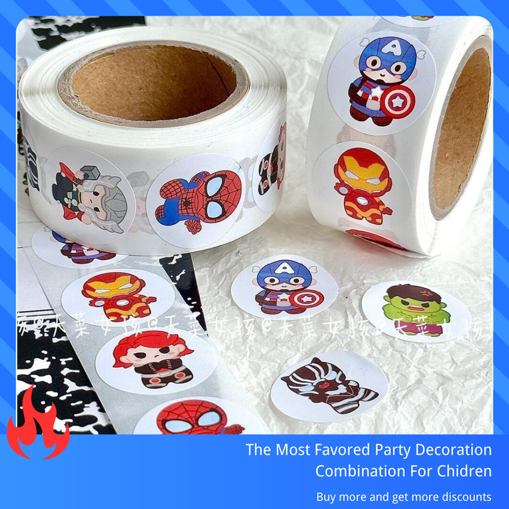 500pc Superhero Avengers Captain America Stickers Anime Cute DIY ...