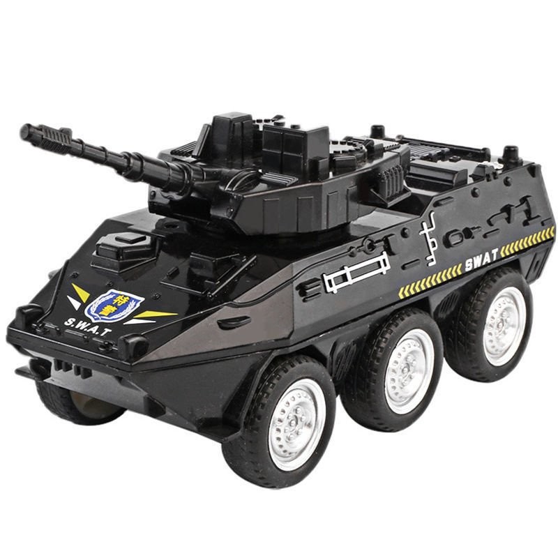 Armored Explosion-Proof Car Children's Sliding Small Six-Wheel Special ...