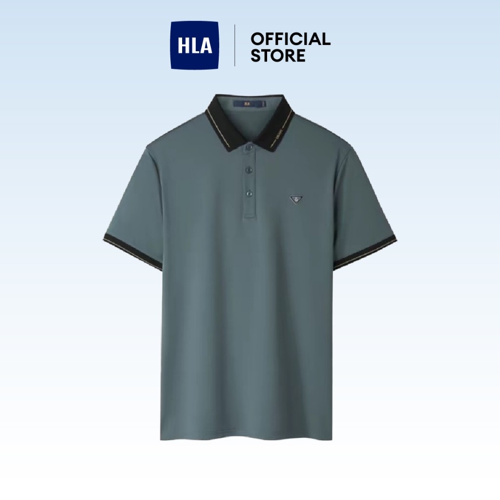 HLA Breathable Short Sleeve Polo Shirt Men - HNTPD2W231AQ5 | Shopee ...