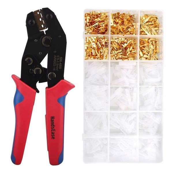 Crimping Tool Pliers Terminal Ferrule Crimper Wire Hand Tool Set ...