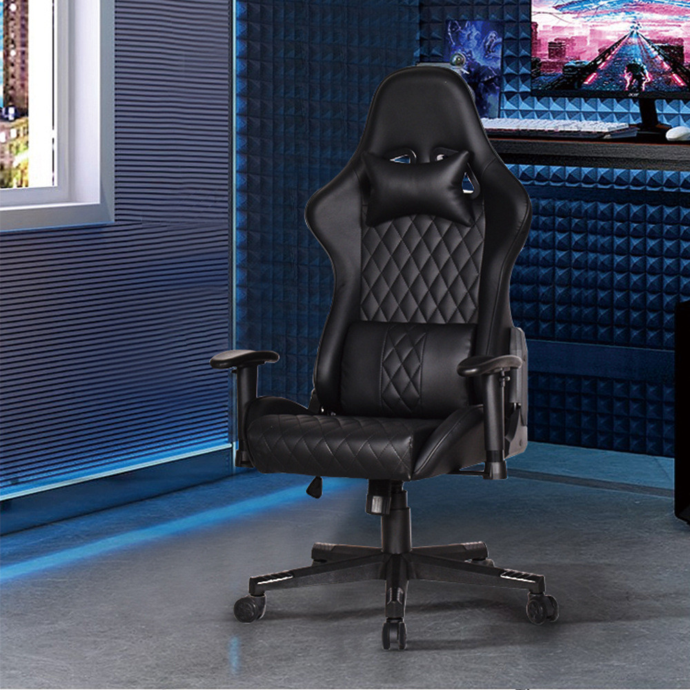 Gaming chair Long-Sitting Reclining Home Office Swivel Chair Computer ...
