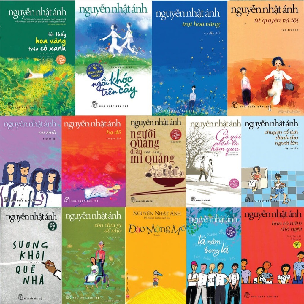 Book - Once Upon a Love Story - Nguyen Nhat Anh, complete set, optional ...