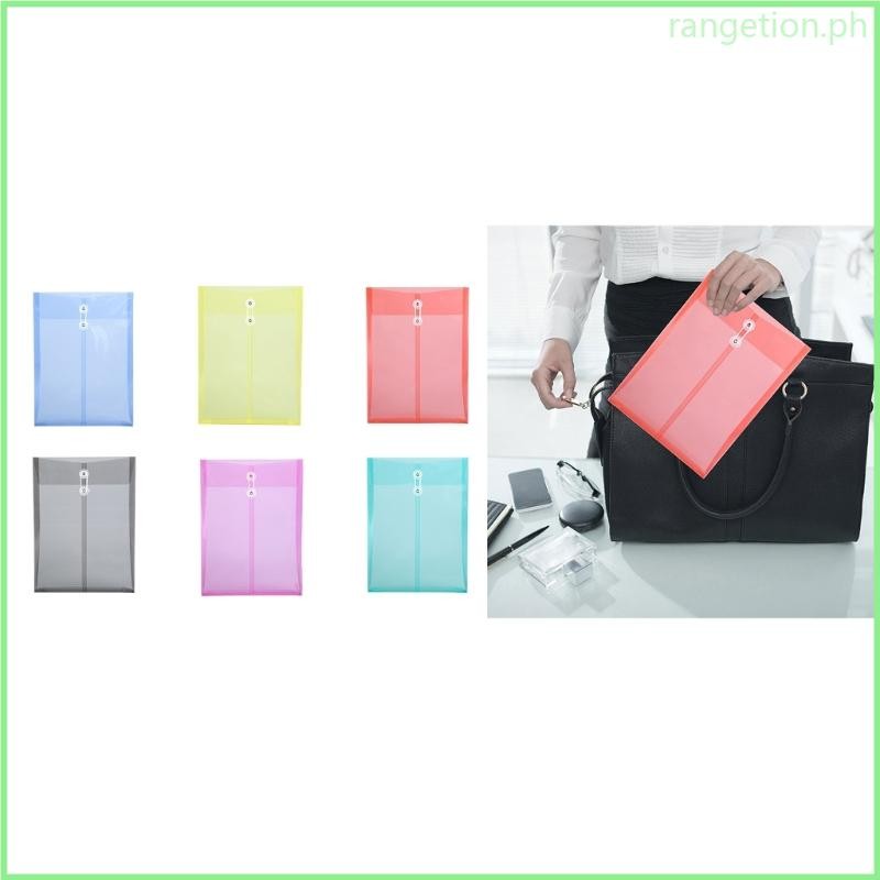 RAN 10Pcs Legal Size File Bag with String Closure Top Loading Envelopes ...