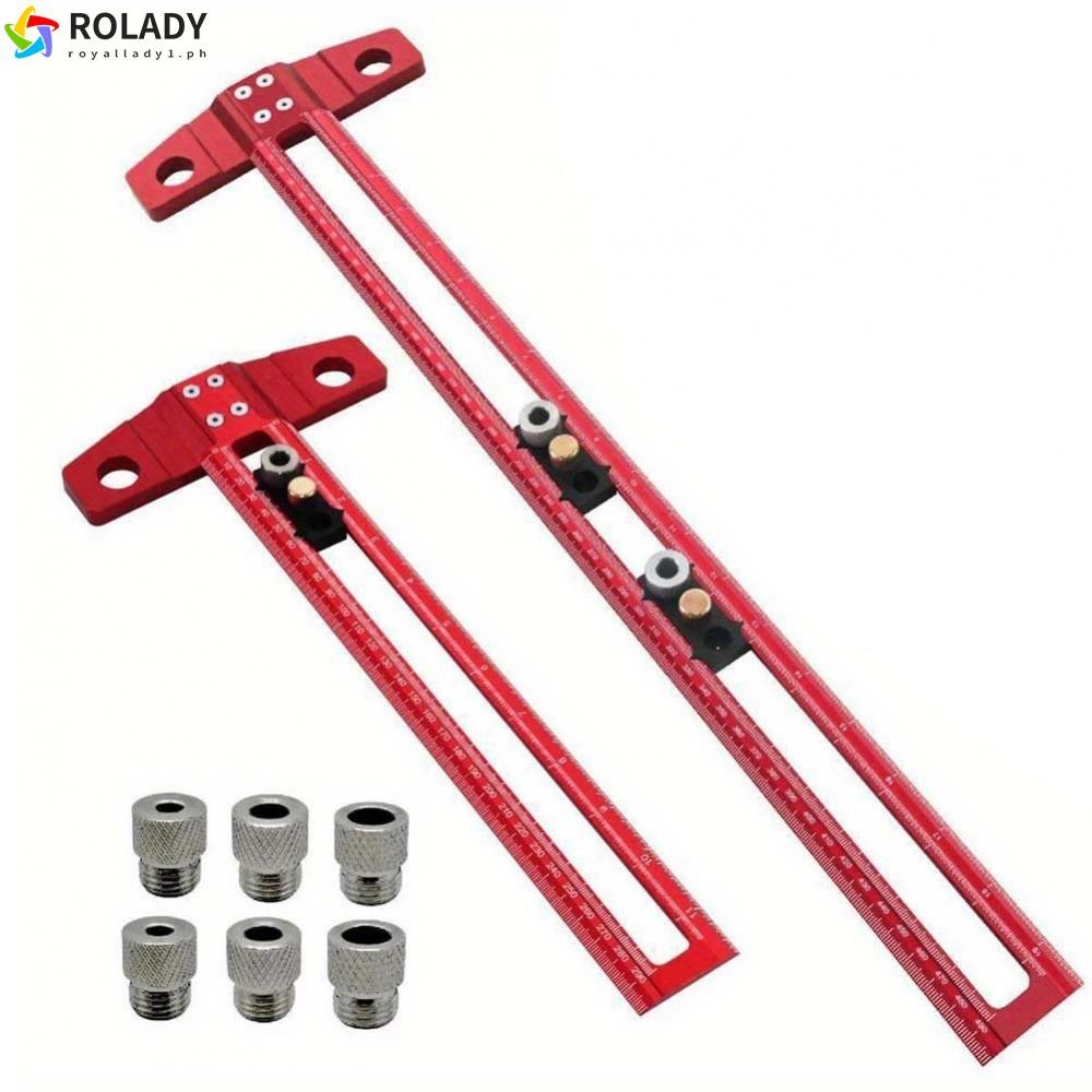 Fast Shipping-T Type Woodworking Ruler with Easy Slide Design for ...
