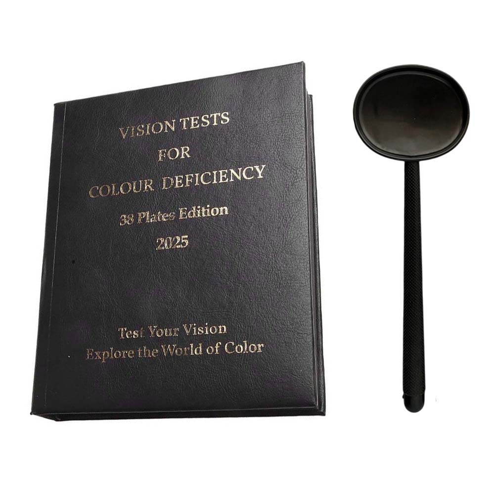 Color Blindness Screening Kit with 38 Plate Ishihara Test and Eye ...