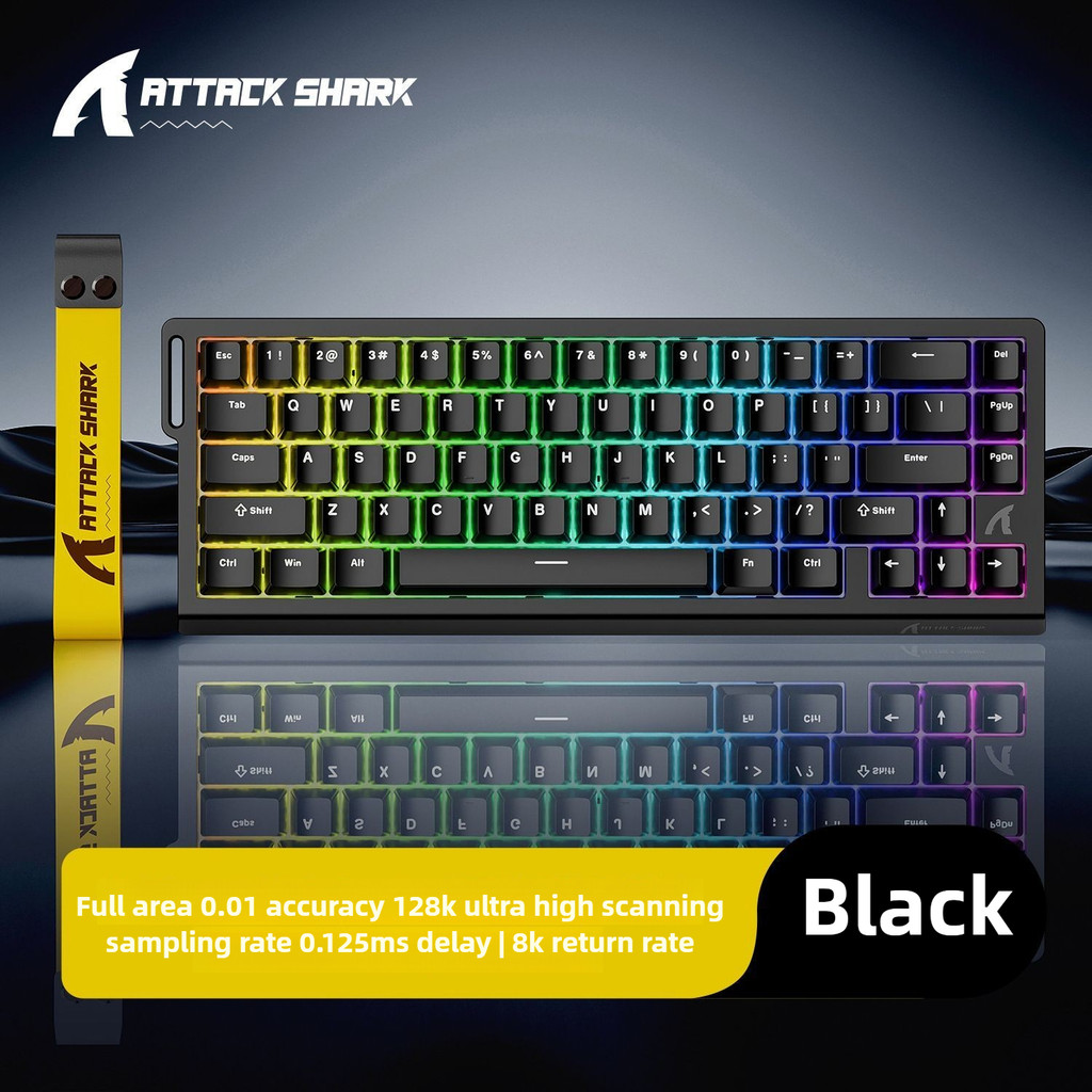【Local Delivery】ATTACK SHARK X68HE Magnetic Switch Mechanical Keyboard ...