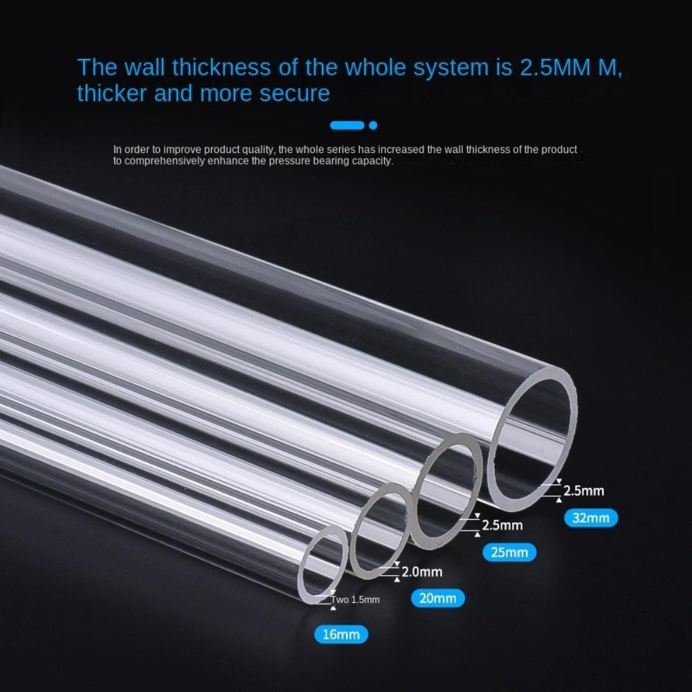 PEAPLE Acrylic Pipe Tube Elbow Tee Connector DIY Aquarium Fish Tank ...