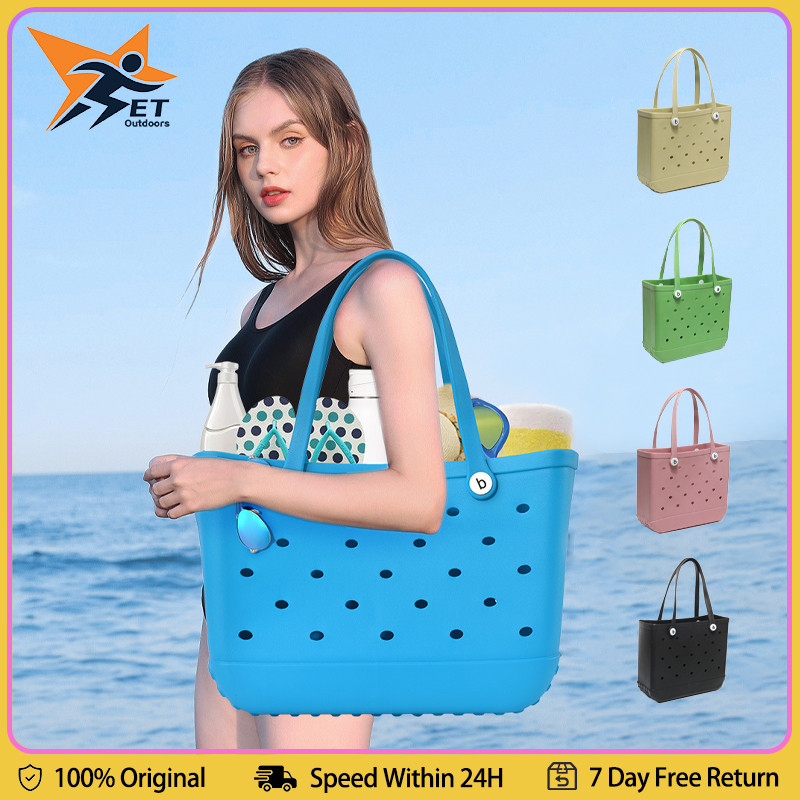 EVA Beach Bag Waterproof Rubber Tote Bags For Women High Quality Travel ...