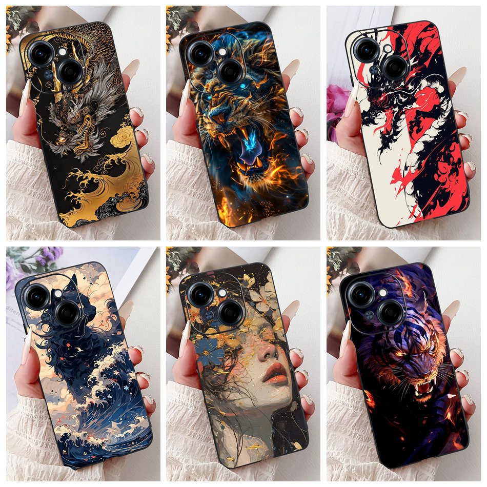 For Tecno Spark Go 1 1S New Cool Dragon Phone Casing Tecno Spark Go ...