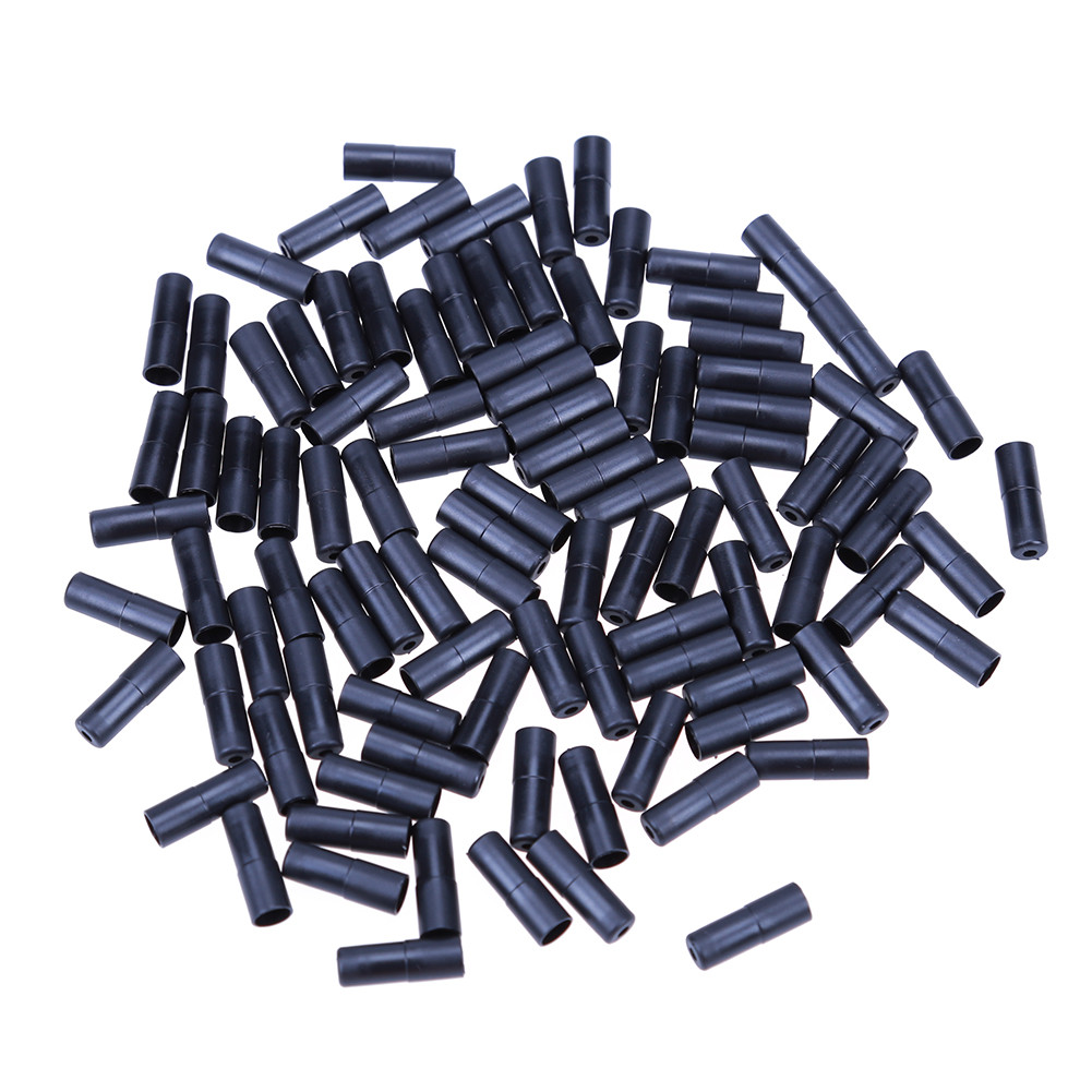 100Pcs Bicycle Brake Cable End Caps Wear Resist 5mm Bike Shift Cable ...