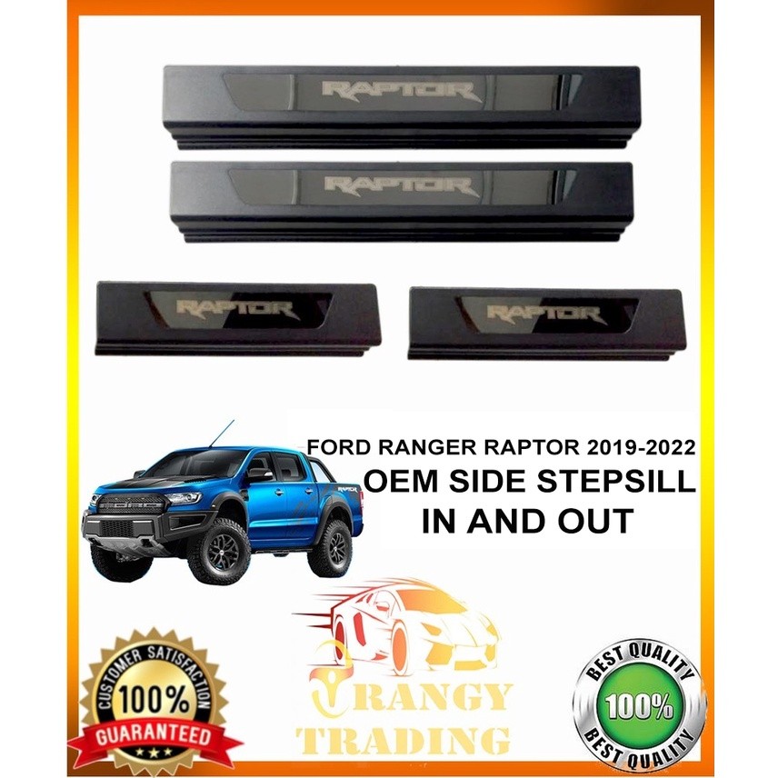 Ford Ranger RAPTOR 2019 to 2022 OEM Side Stepsill / Door Step Sill ...