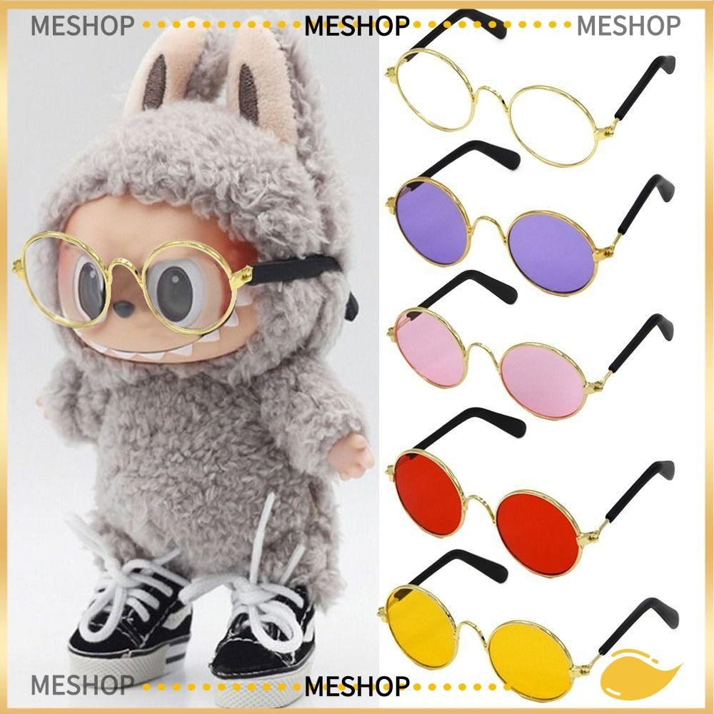 ME Plush Labubu Doll Glasses, Metal Multicolor Labubu Doll Eyewear ...