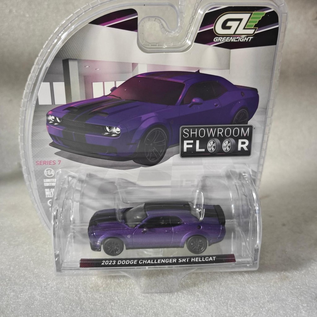 Green Light 1: 64 Exhibition Hall Series 7-2023 Dodge Challenger SRT ...