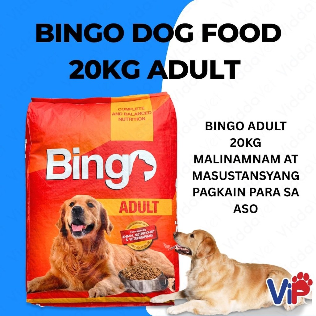 Bingo dog food 20kg adult food bingo Dog Food 20kg Premium Nutrition ...