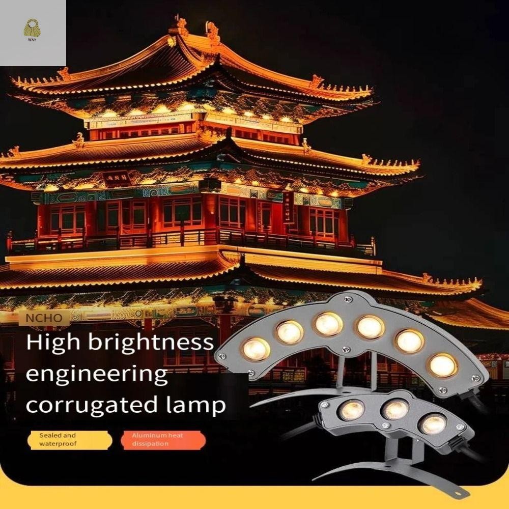 WAY LED Corrugated Light, Pavilion Roof Waterproof Tile Eave Light ...