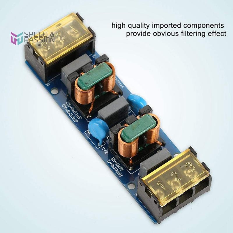 Speed 25A 6A Power Supply Filter EMI High Frequency 2 Stage Power ...