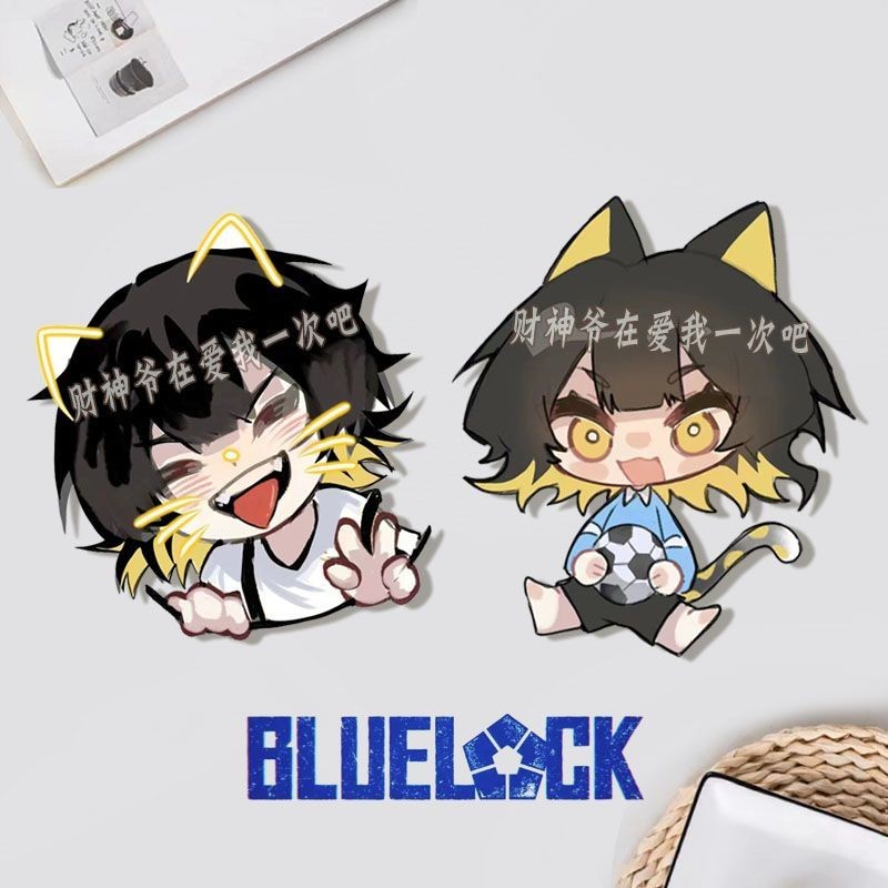 BLUE LOCK Doujin Homemade Bachira Meguru Acrylic Brooch Backpack ...