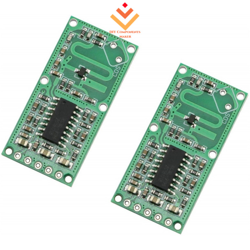 2PCS RCWL-0516 Microwave Radar Sensor Module Human Body Induction ...