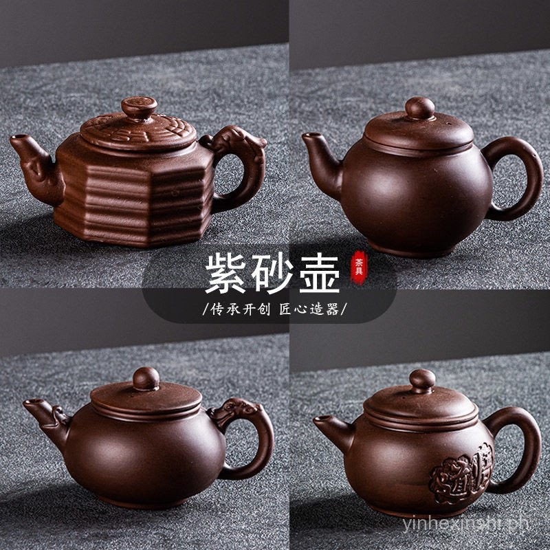 Teapot Handmade Original Yixing Clay Teapot Ball Hole Ceramic Filter ...
