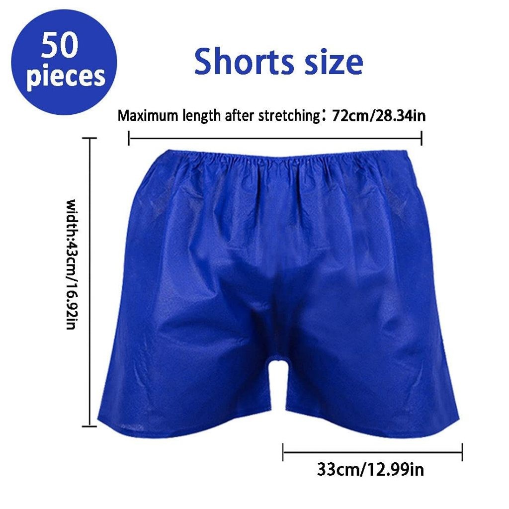 50/100pcs Disposable underwear men's shorts bath sauna massage sweat ...