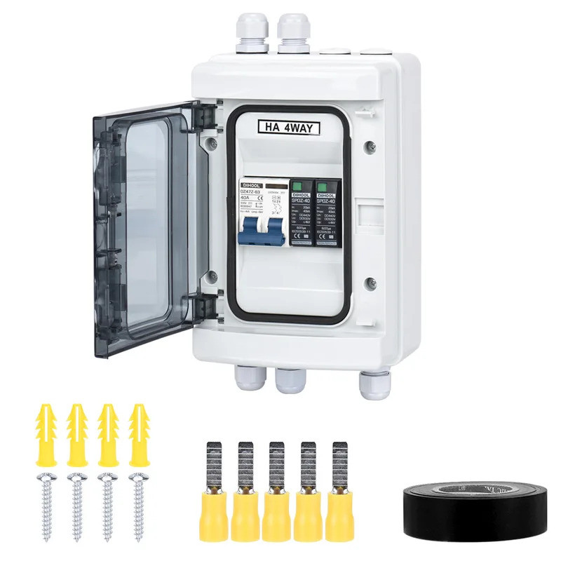 Solar DC Disconnect Switch With Lightning Protection, Economical PV ...