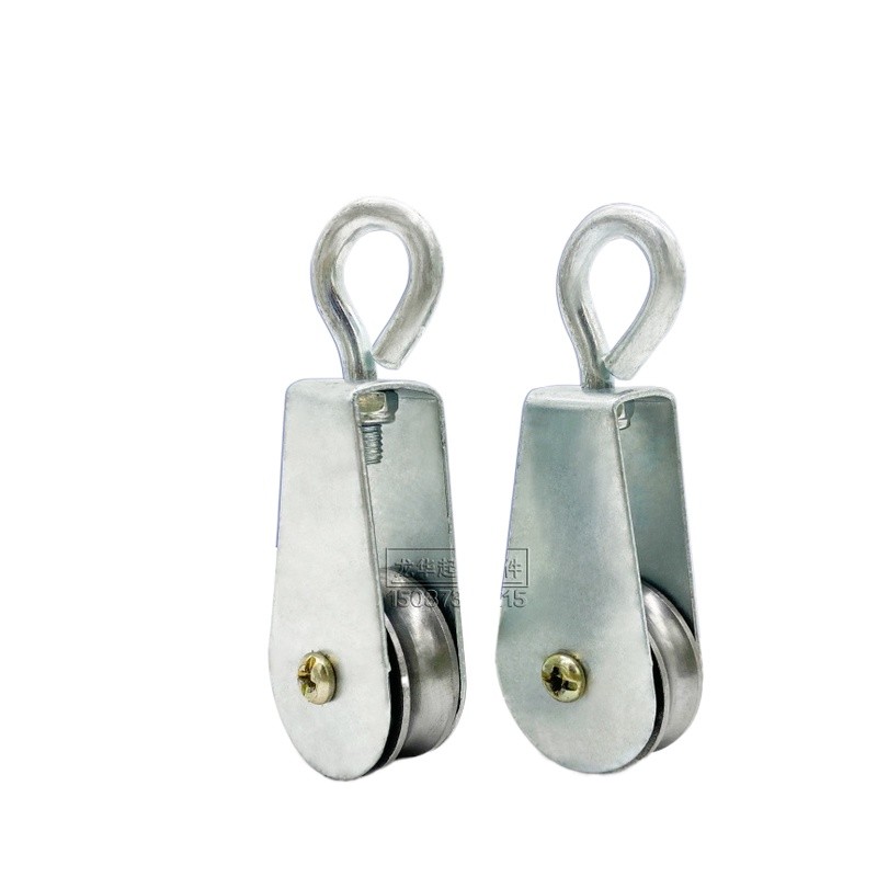 COD☆Crane driving cable pulley 2/3 inch integrated bearing wheel ...