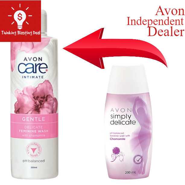 Avon Care Intimate (Simply Delicate) Gentle Feminine Washes 250ml by ...