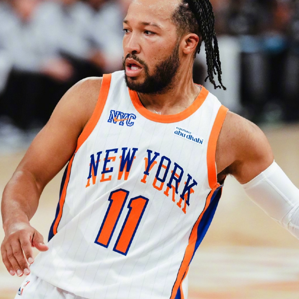 24/25 Men Shirt Knicks Hot Pressed Jersey #11 Basketball Jersey ...