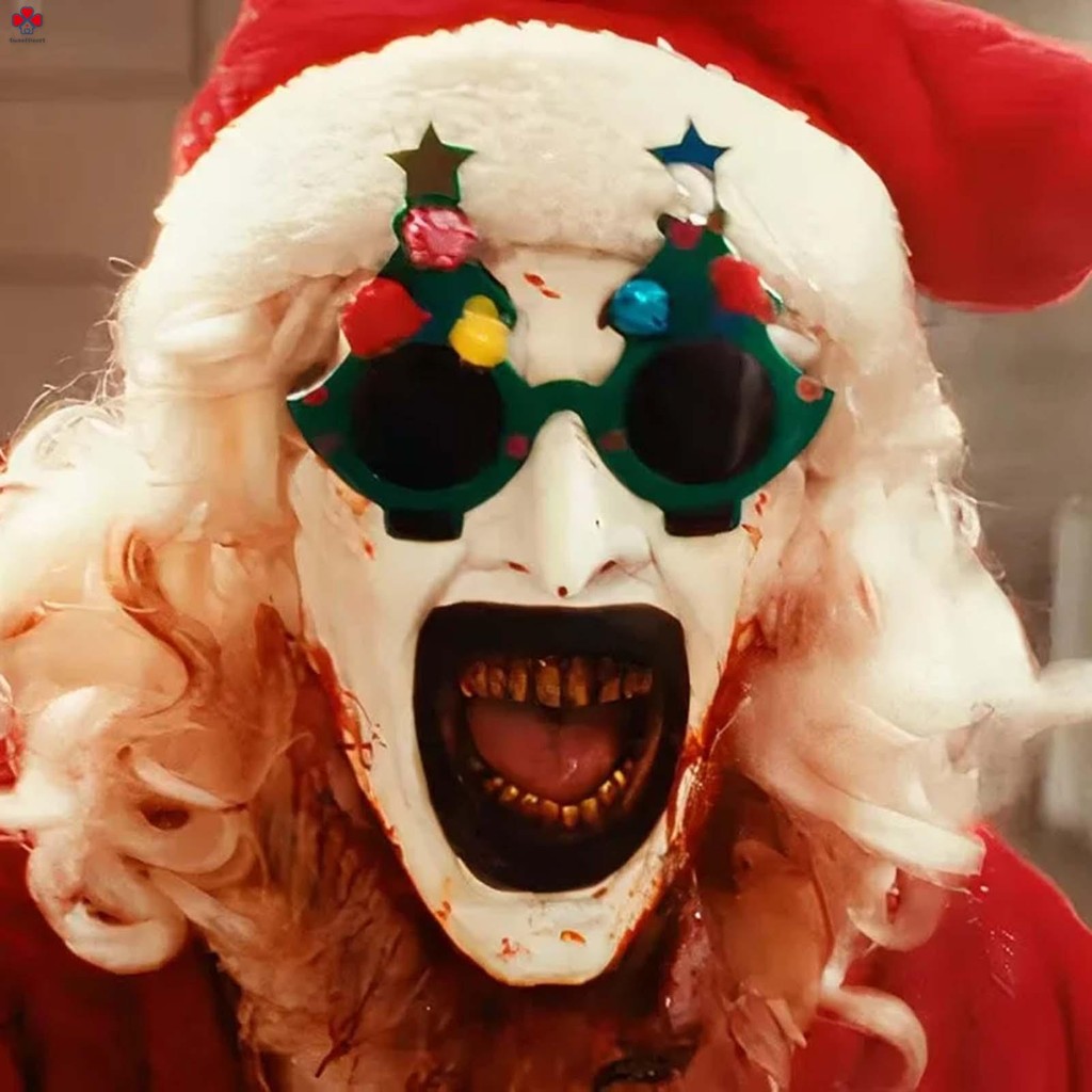 Xmas Eyeglasses Horror Anime Cosplay Terrifier Anime Cosplay Costume ...