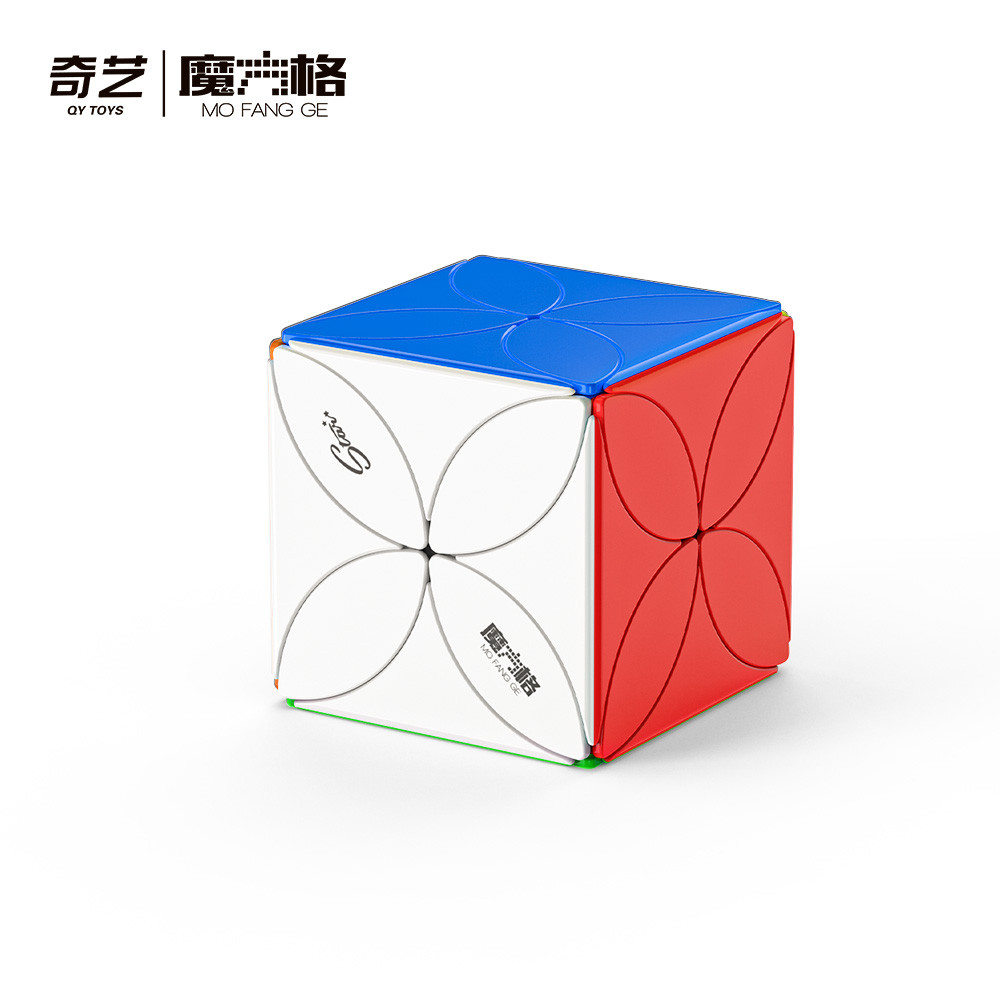 QIYI Clover Cube Stickerless Professional Clover Magic Cube Puzzle ...