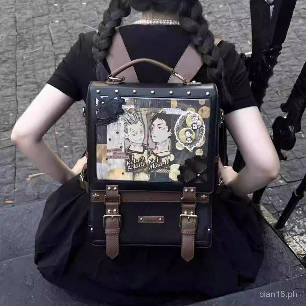 New Steam Era Cartoon Backpack Cyberpunk Retro Snack Volume Bar Student ...
