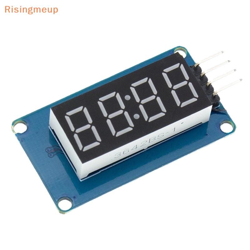[Risingmeup] TM1637 LED Adjustable Display Module 7 Segment 4 Bits 0 ...