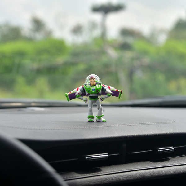 Toy Story Buzz Lightyear car center console ornaments cute cartoon ...