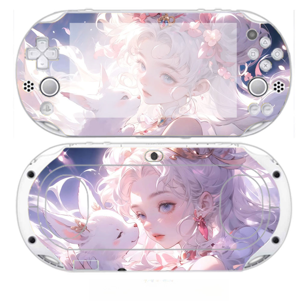 PSV1000 Anime Game Machine Stickers Self-Adhesive Frosted Body Skin ...