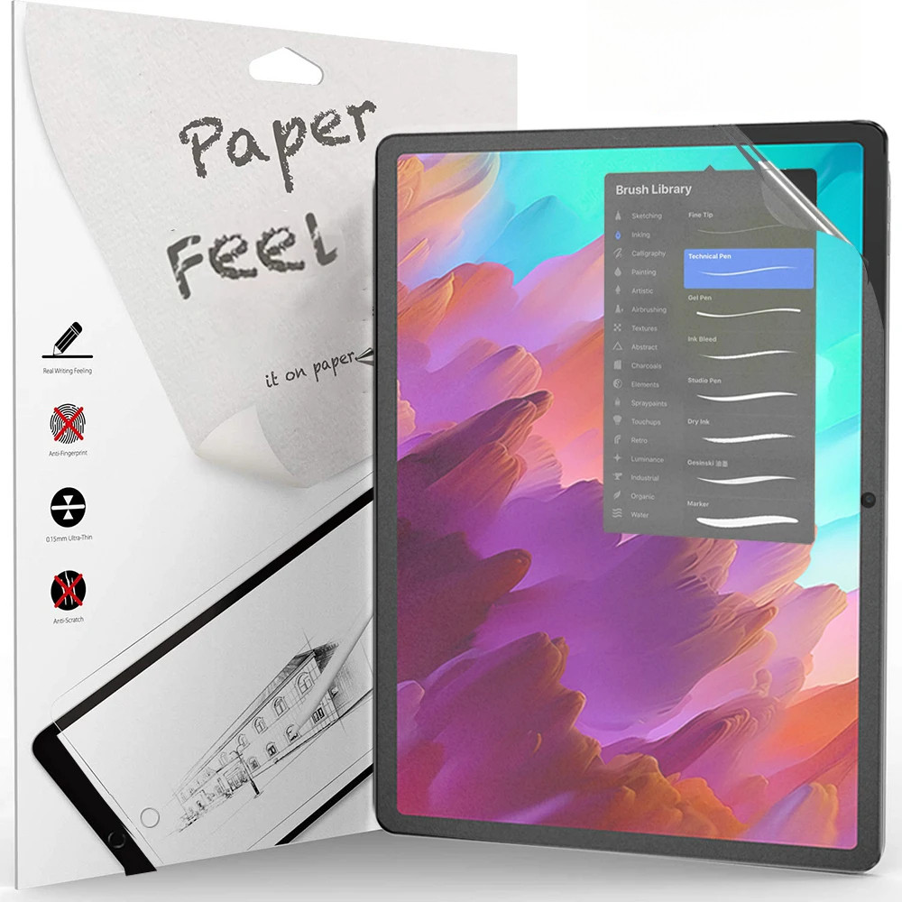 Paper Feel Like Screen Protector for Lenovo Tab P12 12.7 M11 K11 ...