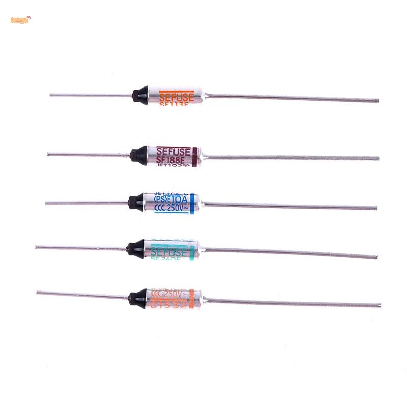 Sweet 10Pcs Sefuse Cutoffs Thermal Fuse Rice Cooker Thermal Fuse 250V ...