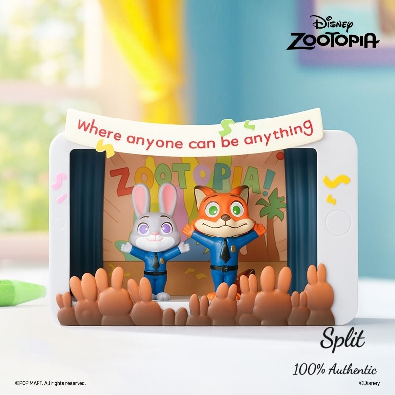 Genuine POPMART POPMART Disney Crazy Animal City Highlight Moment ...
