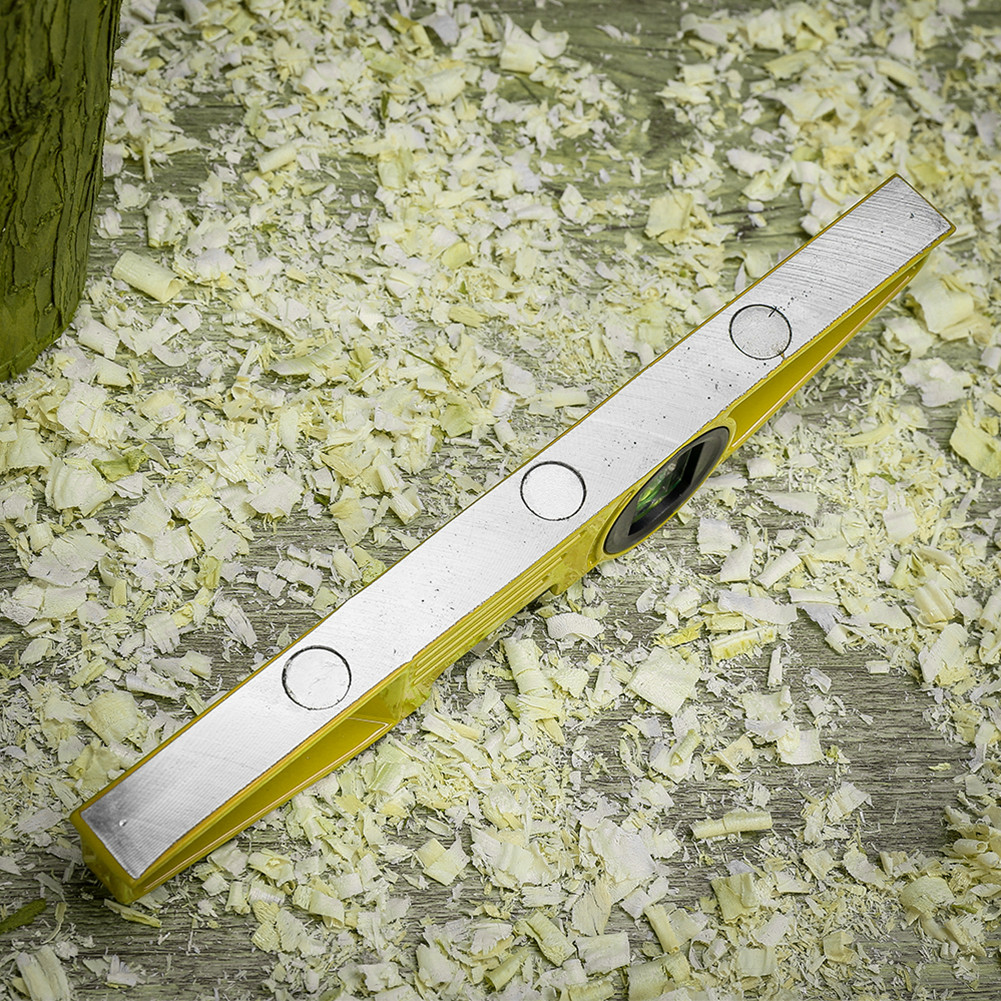 Two Lines Spirit Level Magnetic with Bubble Portable Horizontal Ruler ...