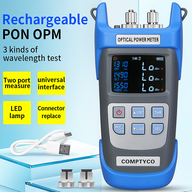 COMPTYCO AUA-C330U Handheld PON Optical Power Meter PON Network ...