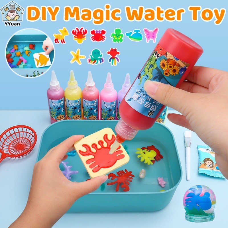 Kids DIY Magic Water Toy Water Ocean Spirit Funny Magical Waterscape ...