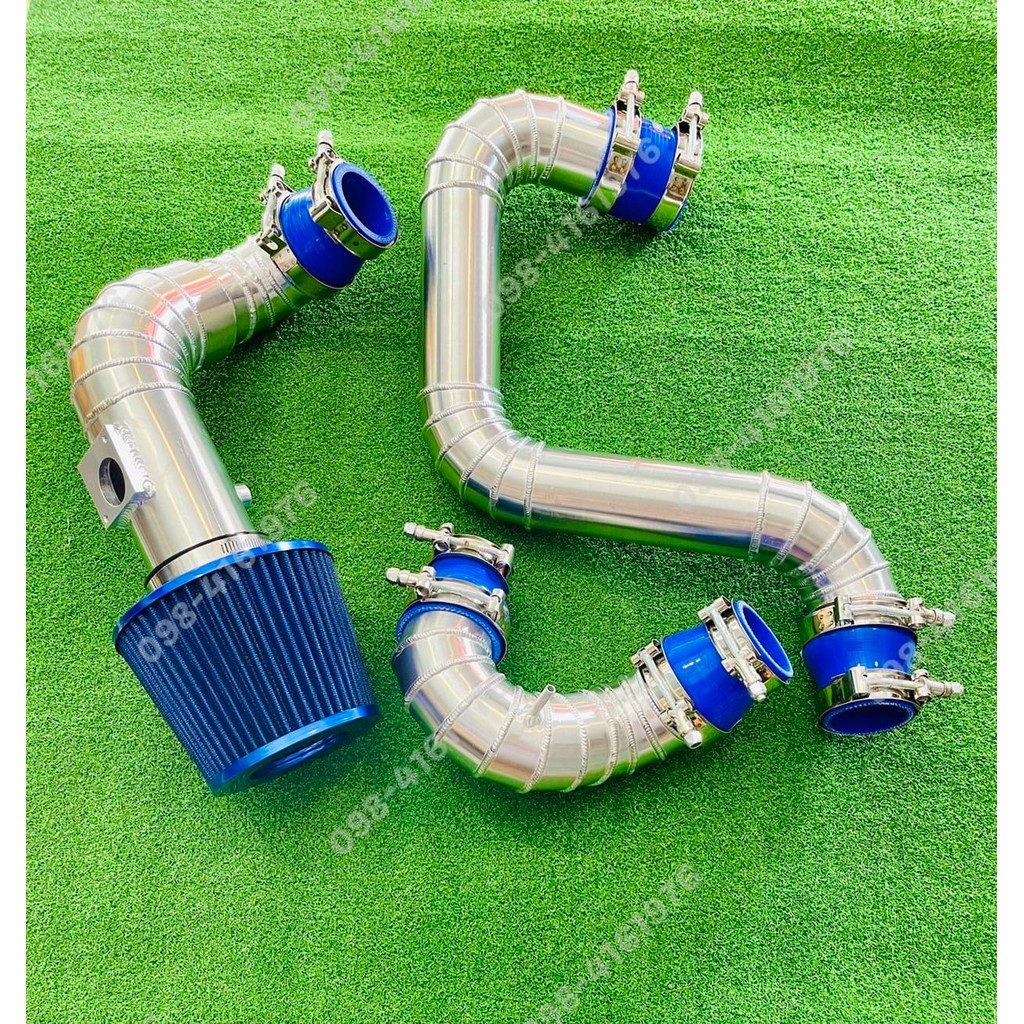 Instead Of Rubber Pipes 3-Section Intercooler Pipe Modified Filter ford ...