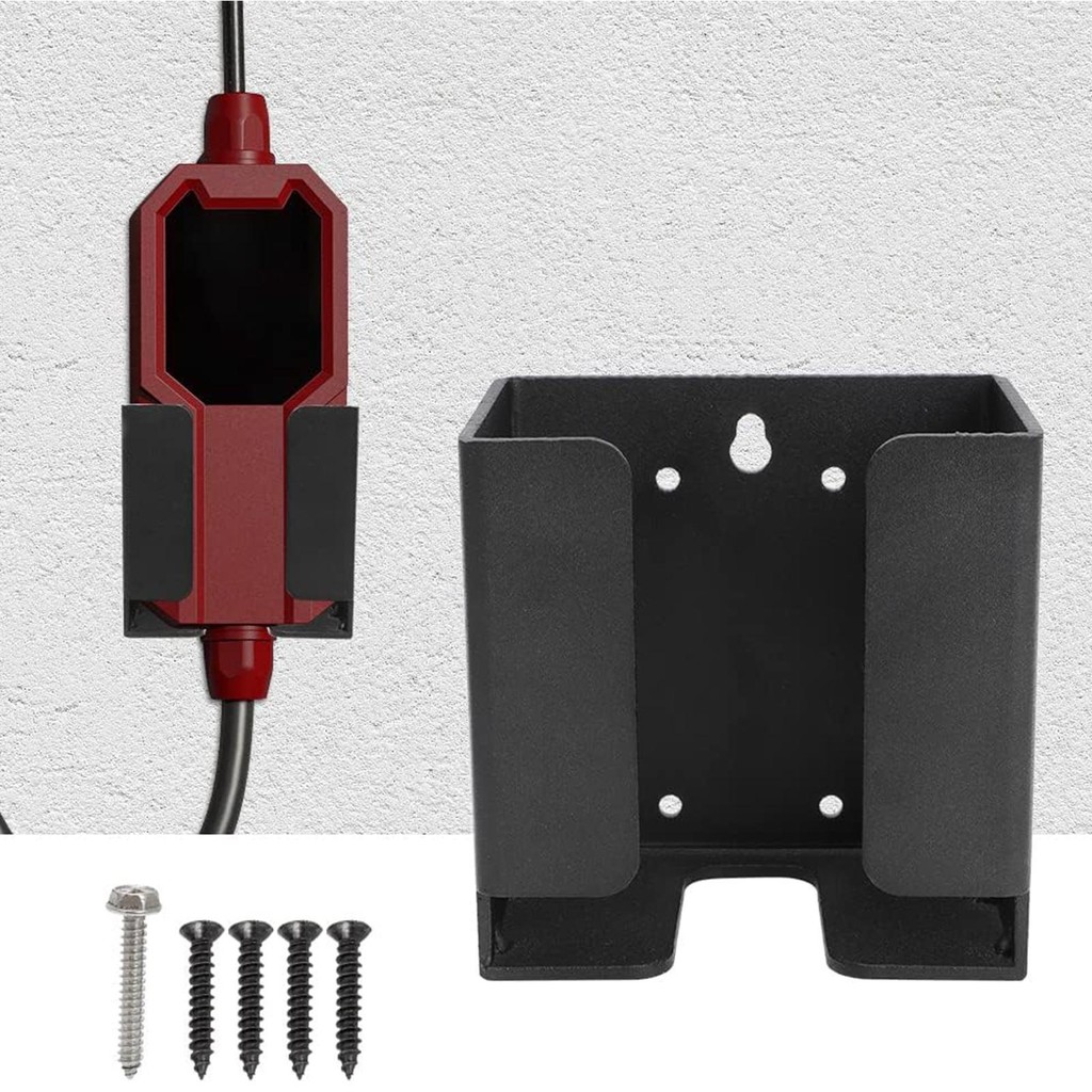 EV Charger Holder EV Charger Holder Wall Mount for All J1772 EV Charger ...
